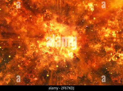bright big explosion burst fire backgrounds Stock Photo - Alamy