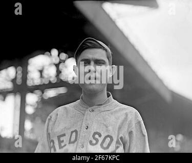 Ernie Shore, Major League Baseball Player, Boston Red Sox, Portrait ...