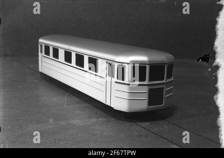 Model of rail bus asj Stock Photo - Alamy
