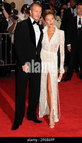 David Beckham Beyonce and Jennifer Lopez or J Lo at the launch of the ...