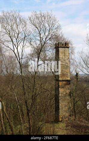 The Village of Ashover and The Gregory Mine Stock Photo - Alamy