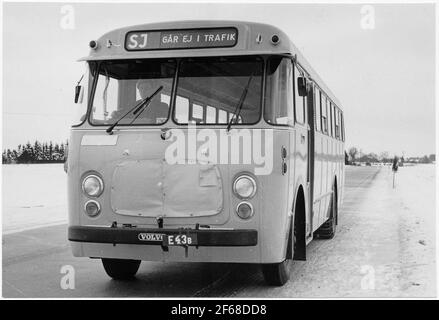 The state's railways, SJ bus 2561. Interior view Stock Photo - Alamy