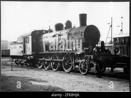 The State Railways, SJ E 1124. The steam locomotive was manufactured in ...