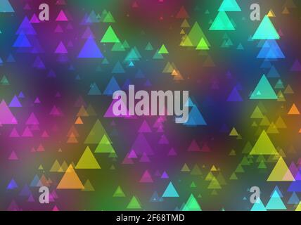 Simple shapes of triangles. Geometrical figure. Abstract background ...