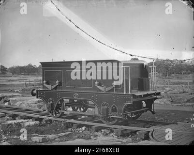 NSB 9 58. Tender to the steam locomotive. The locomotive produced by ...