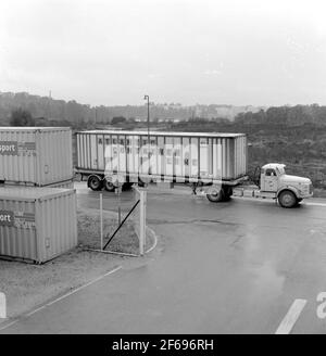 Containertransport. Atlantic Container Line Stock Photo - Alamy