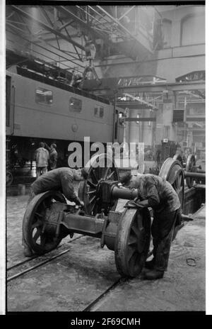 The state's railways, SJ Da 812 is mounted Stock Photo - Alamy