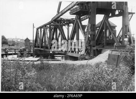 The flap bridge in Vänersborg Stock Photo - Alamy