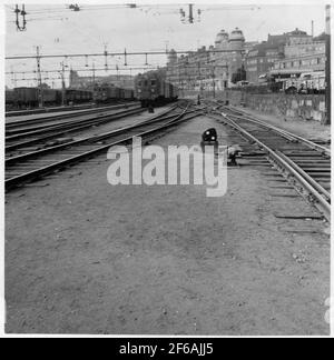 Dwarf signals on the railroad Stock Photo - Alamy