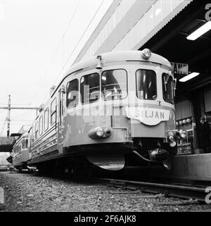 State Railways, SJ UAF07YE 1985. "Siljan". Machine Agency, MBR ...