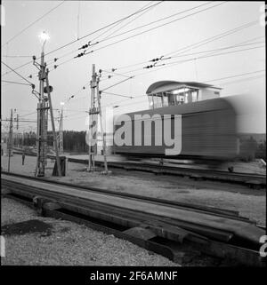 The ranging tower on the Ranger Railway on Angle Station. An electrical ...