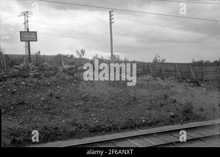 Highest point. Malmbanan Stock Photo - Alamy