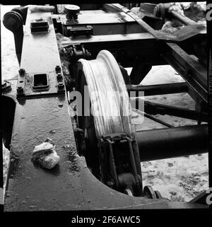 Deformed wheels cart bogie detail Stock Photo - Alamy