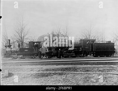 GJ LOK 1 and 12. Photo taken at the railway's 50th anniversary with ...