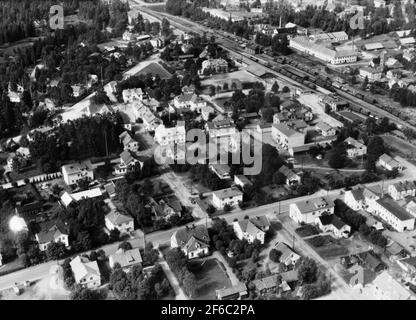 Sweden, Småland, Jönköping, Vaggeryd, Vaggeryd (depicted, town Stock ...