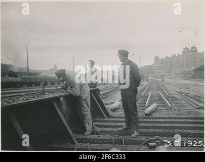 Scrapping Balk Bridge at Barnhusgatan Stock Photo - Alamy