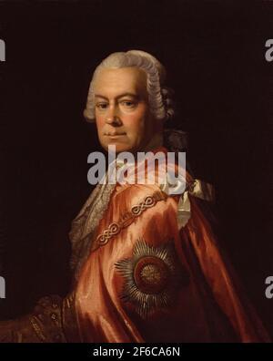 Sir Andrew Mitchell by Allan Ramsay Stock Photo - Alamy