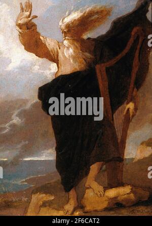 The Bard 1778 by Benjamin West Stock Photo - Alamy
