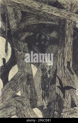 The Hanged Man at the Bell Illustration for The Legend of Thyl ...