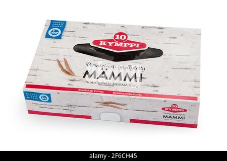 Traditional Finnish Easter dessert made from rye flour - mammi ...