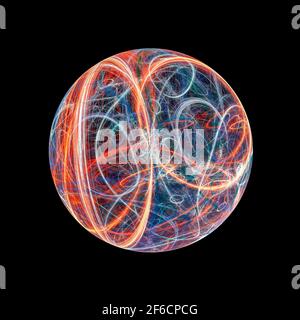 Computer generated abstract fractal artwork for creative design Stock ...