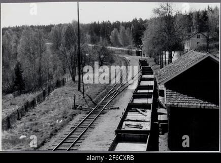 The railroad at Almik Station Stock Photo - Alamy