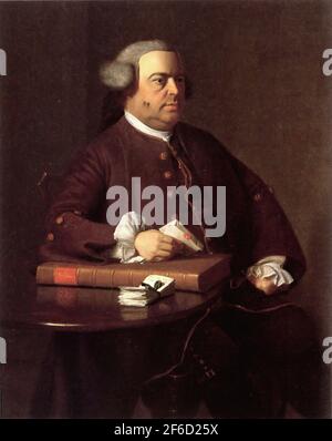 Portrait of Nathaniel Allen 1763 by John Singleton Copley Stock Photo ...