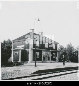 The station and Uej, Uppsala - Enköping Railway Train. The station was ...