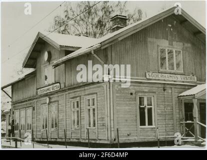 Söderhamn's western station house Stock Photo - Alamy