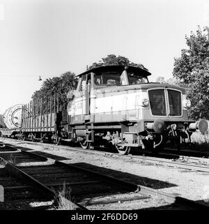 State Railways, SJ Z65 560. Transport of liquid iron Stock Photo - Alamy