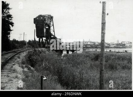 Flap Bridge in Vänersborg Stock Photo - Alamy