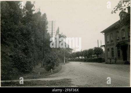 Boxholm station in the 1940s Stock Photo - Alamy