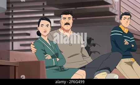 INVINCIBLE, from left: Debbie Grayson (voice: Sandra Oh), Cecil Stedman ...