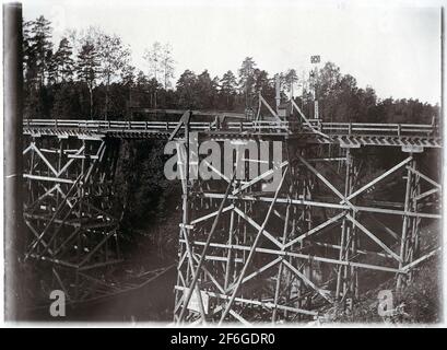 The Danes' flap bridge at Igelsta Stock Photo - Alamy