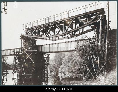 Bridge over the lete river at Degerfors Stock Photo - Alamy