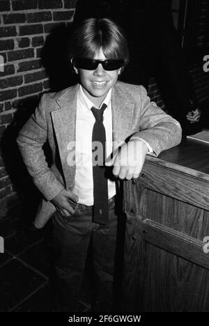 Adam Rich 1980 Credit: Ralph Dominguez/MediaPunch Stock Photo - Alamy