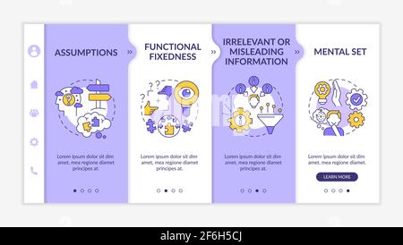 Problem solving obstacles vector infographic template Stock Vector Image & Art - Alamy