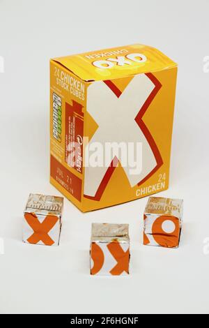Chicken Oxo Cubes Stock Photo - Alamy