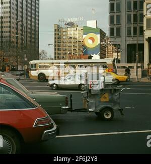 Street scene. Philadelphia, USA, 1976 Stock Photo - Alamy