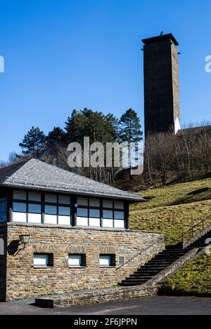 Training castle of the NSDAP Ordensburg Vogelsang. Ordensburg Vogelsang ...