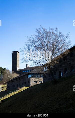 Training castle of the NSDAP Ordensburg Vogelsang. Ordensburg Vogelsang ...