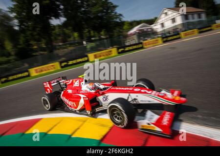02 FUOCO Antonio, Prema Racing, action during the 2017 Formula 2 ...