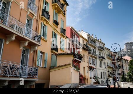 monaco city during the 2017 Formula E championship, at Monaco , from ...