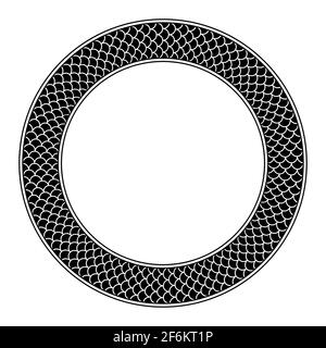 Overlap Circle Pattern Stock Photo - Alamy