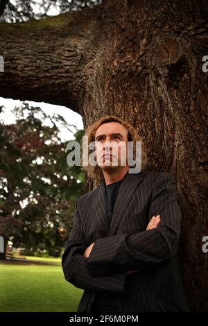 Steve Coogan in South West London. photograph by David Sandison 19/7 ...