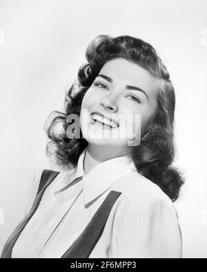 Paula Raymond, Head and Shoulders Publicity Portrait for the Film, "The ...