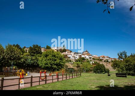 Tui / Tuy, historical village of Pontevedra. Galicia,Spain Stock Photo ...