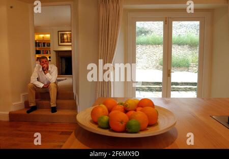 JAMES WYNN AT COMBE HOUSE, CASTLE COMBE. 27/6/03 PILSTON Stock Photo ...