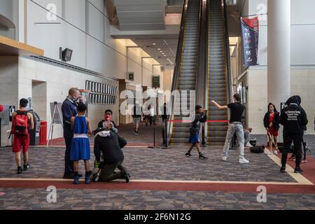 Convention Center Hallway 4 Stock Photo - Alamy