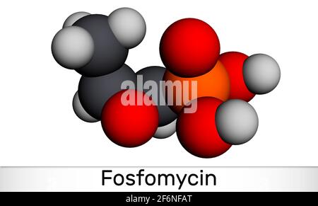 3d render of atom structure of phosphorus isolated over white ...
